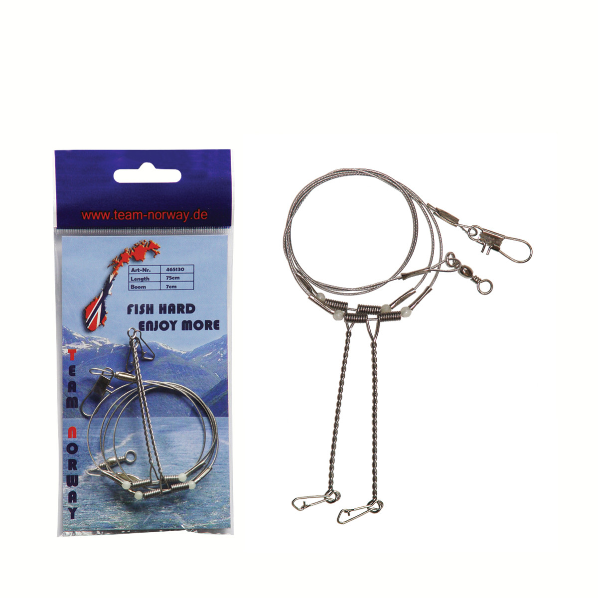 Easy Change System – Schnellwechsel Stahlvorfach für Kunstköder.